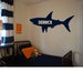 Shark Decal - Great White Shark Wall Art - Kids Room - Shark Week ...
