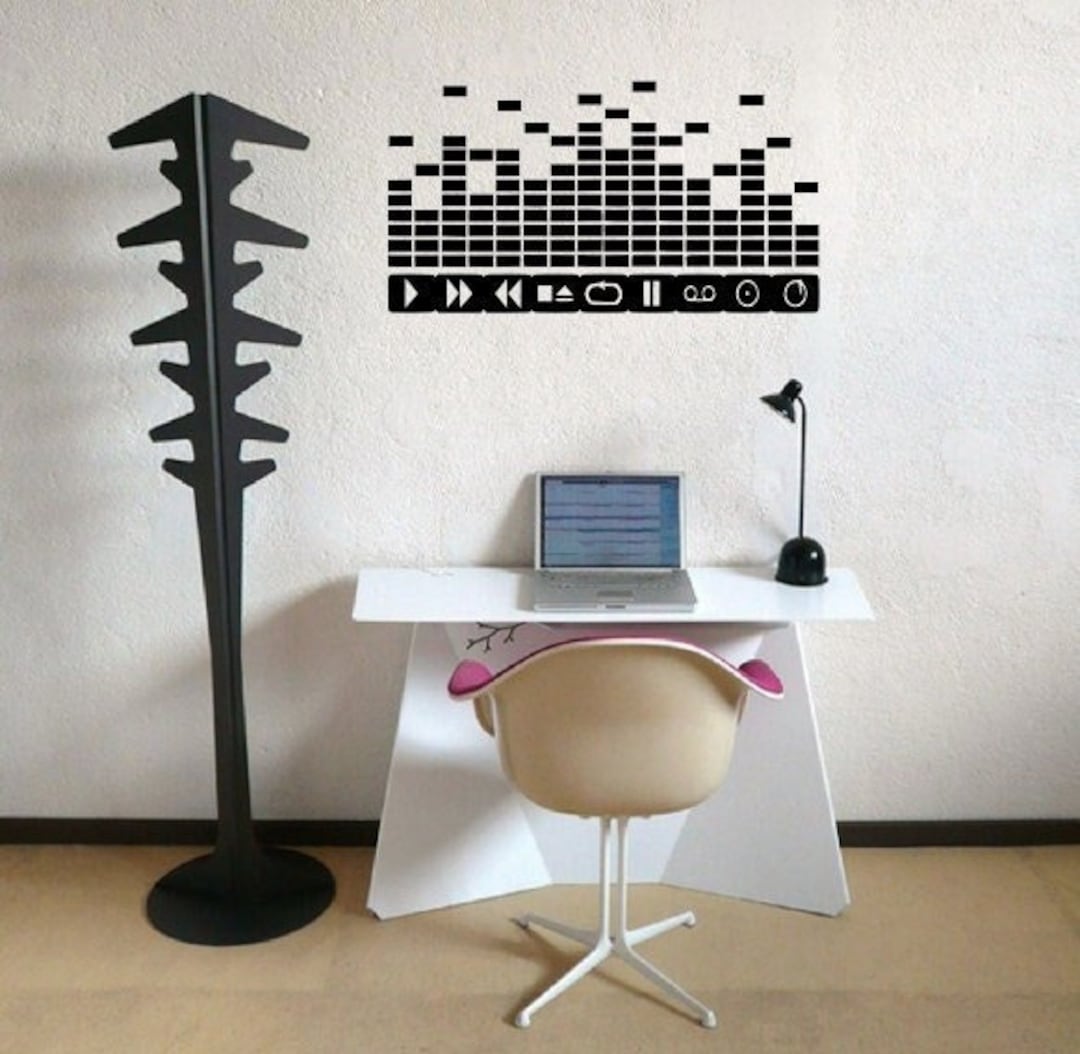 DJ Buttons Equalizer Wall Decal DJ Decal Home Decor Equalizer Music ...
