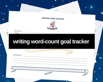 Word Count Tracker - Etsy