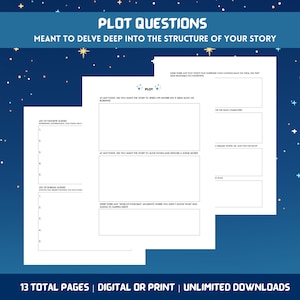 Beta Reading Survey Worksheets | Beta Reader Feedback for Speculative Fiction Stories - Etsy