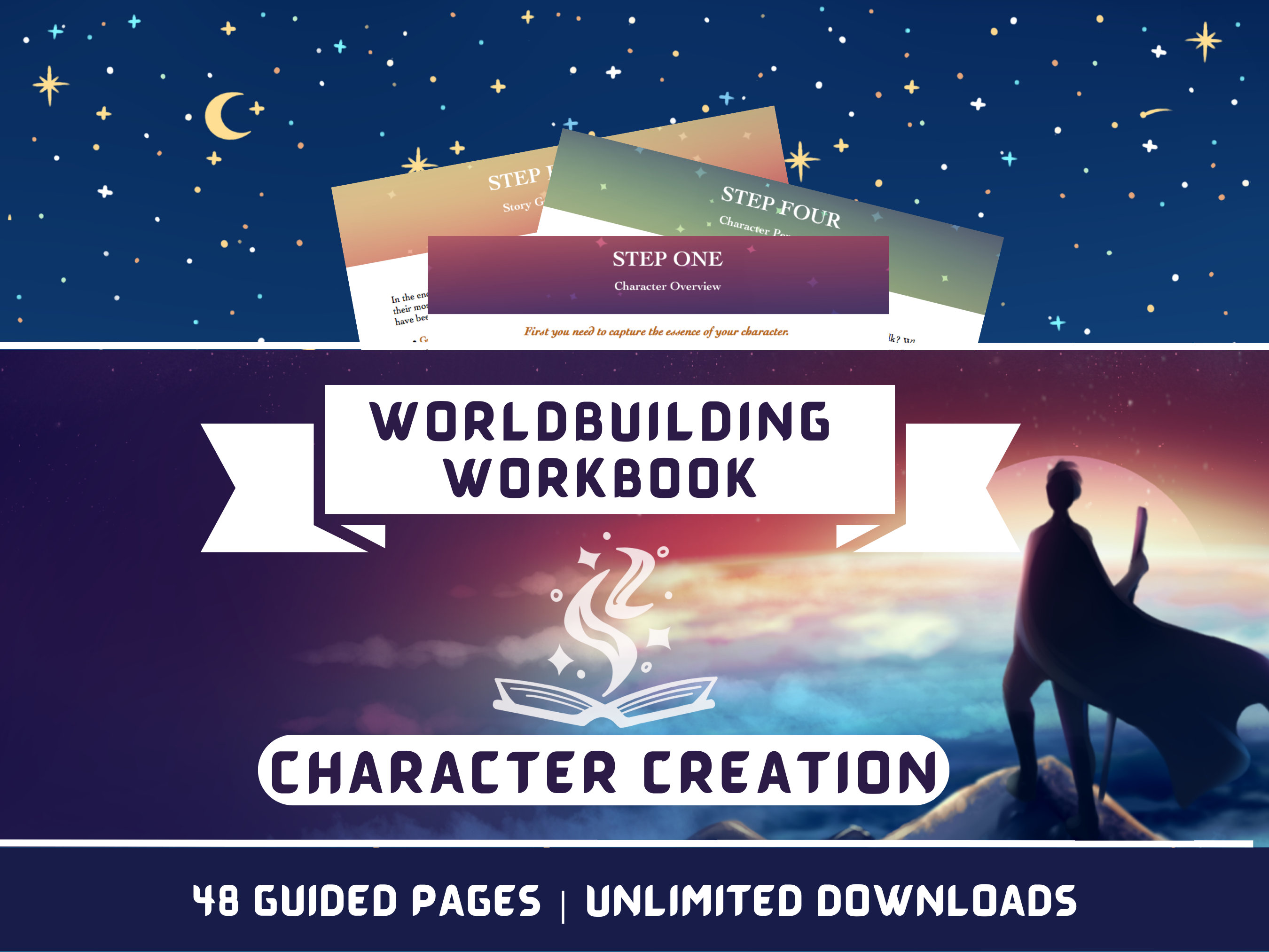 Character Worldbuilding Workbook | Build Characters for Fantasy ...