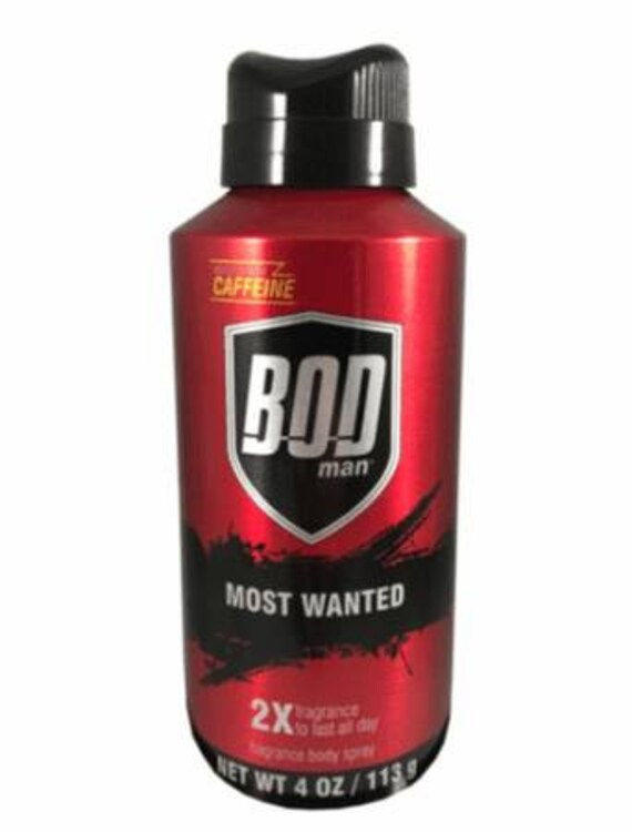 Bod Man Most Wanted Fragrance Body Spray 4 Oz | Etsy