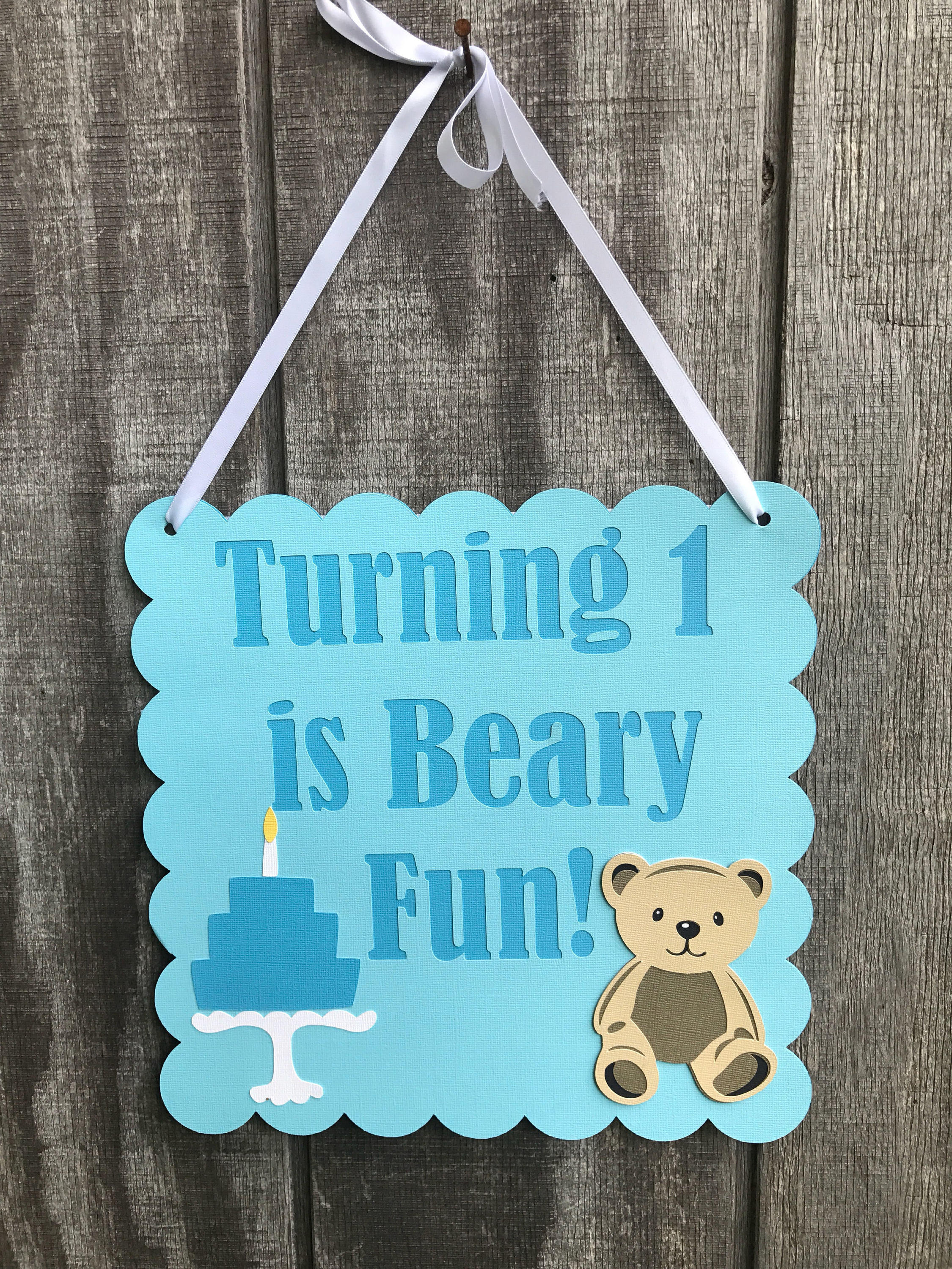 Teddy Bear Welcome Sign First Birthday Teddy Bear Banner - Etsy UK
