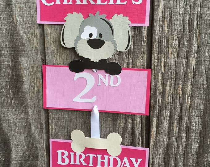 Dog Birthday Party Welcome Sign, Puppy Party Welcome Sign, Puppy Party ...