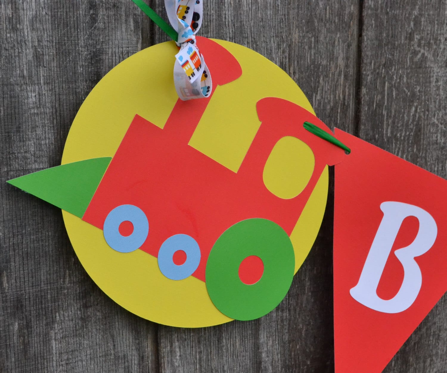 Boy Birthday Banner, Train Birthday Banner, Train Banner - Etsy
