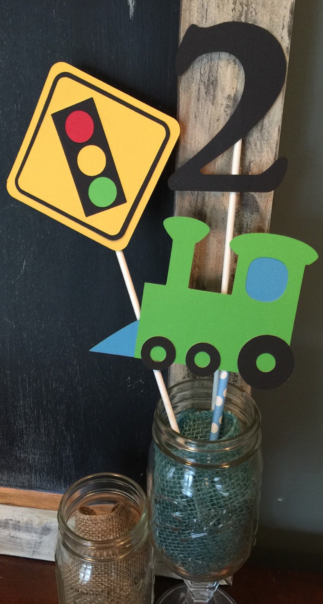 Train Birthday Party Centerpiece, Transportation Party Centerpiece - Etsy