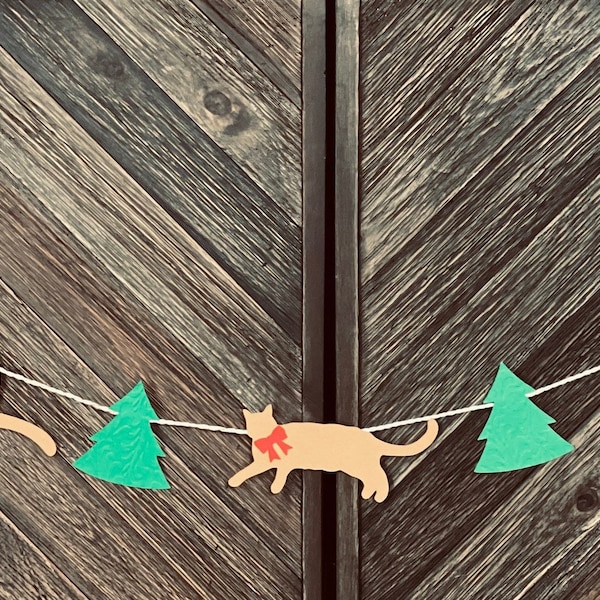 Cat Garland - Etsy