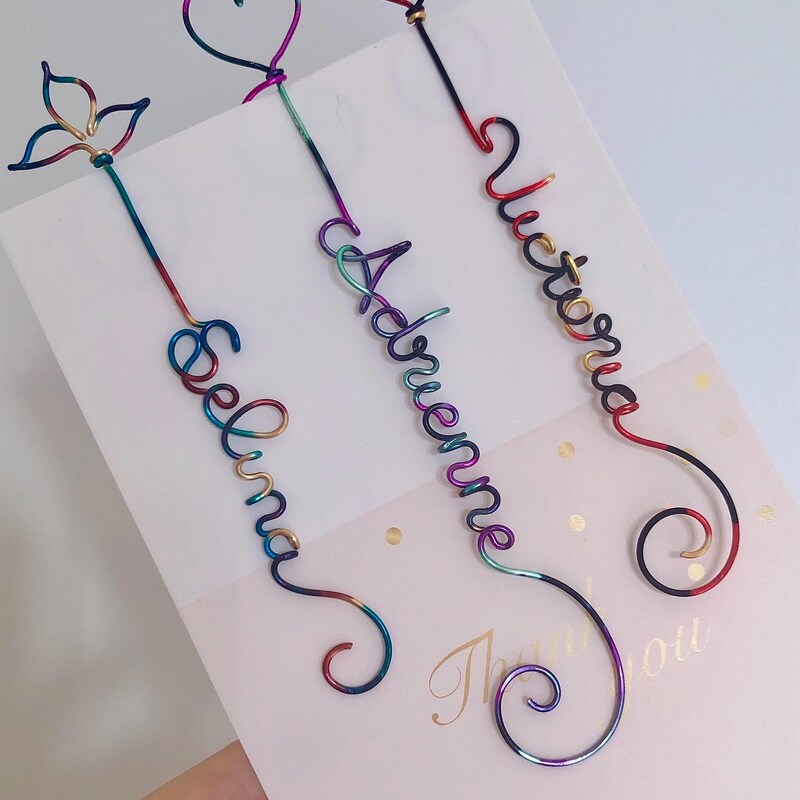 Wire Bookmarks - Etsy