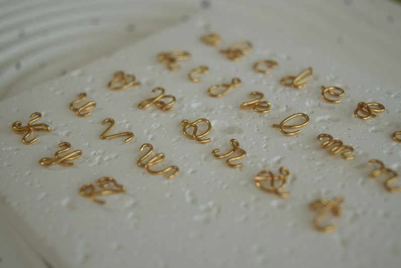 Complete Set of Wire Letters Template / Each in Lowercase and Uppercase ...