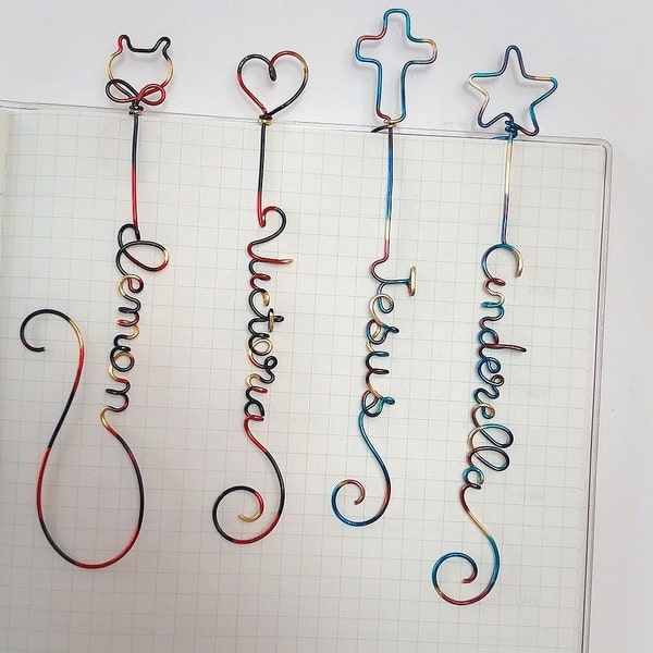 Wire Bookmark - Etsy
