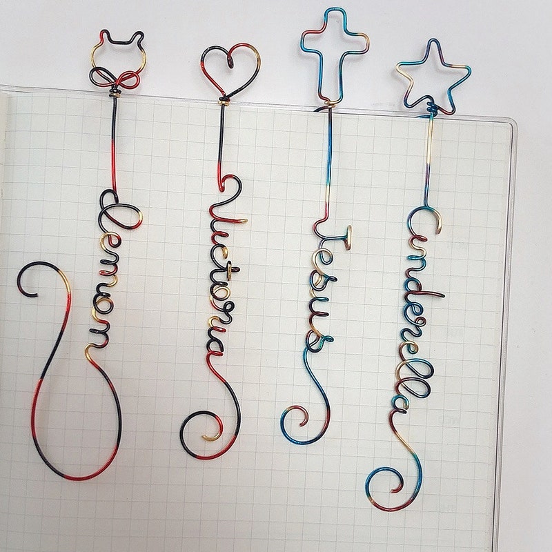 Wire Bookmark - Etsy