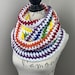 Rainbow Scarf, LGBTQ Crochet Infinity Gay Pride Scarf - Etsy