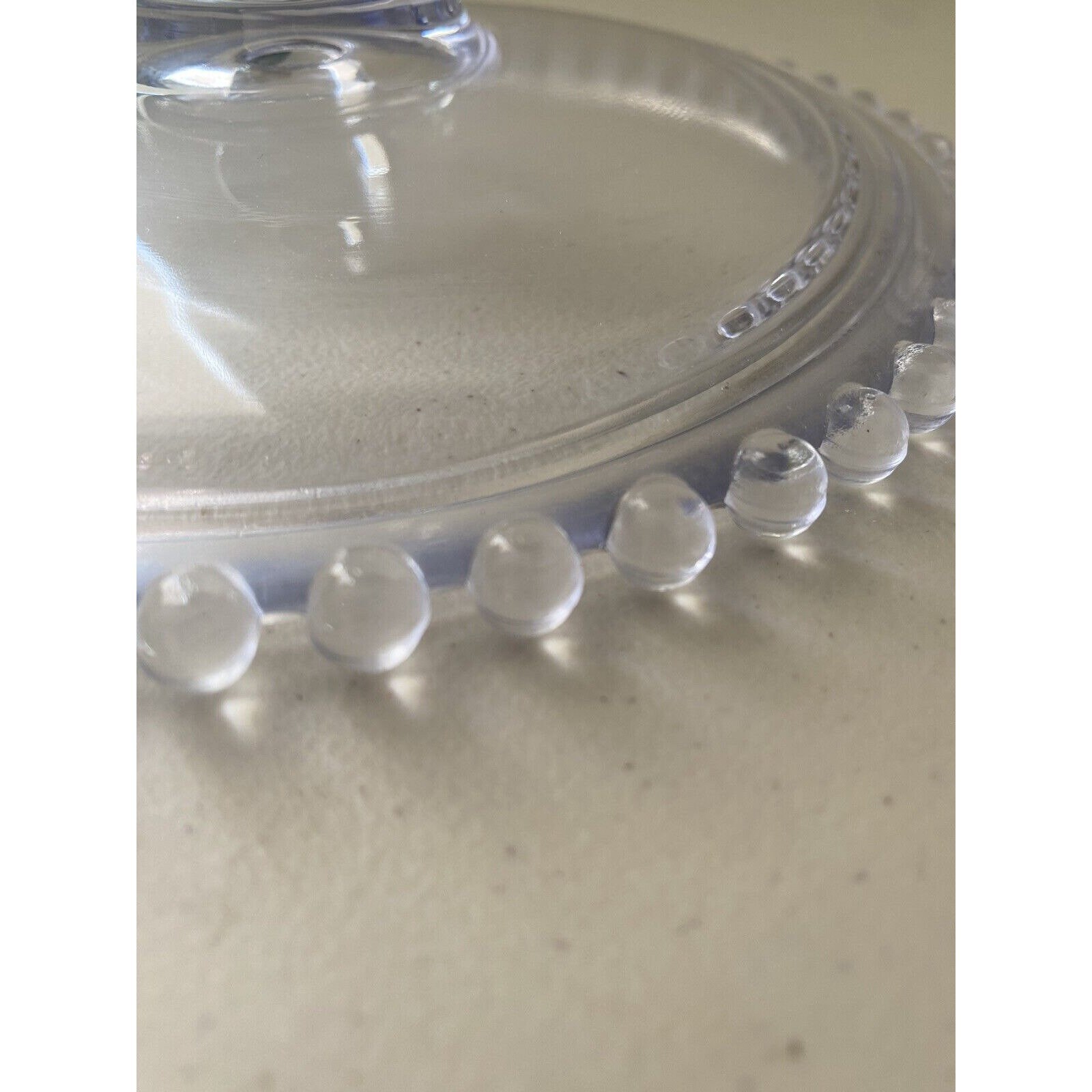 Imperial Glass CANDLEWICK 3 Part Divided Round 400/110 7 Candy Box ...