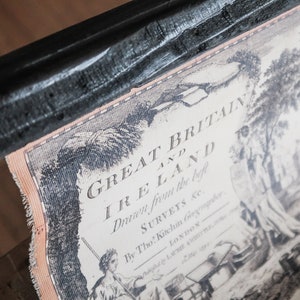 UK Old Map 1794, Great Britain and England With Ireland on Canvas - Etsy