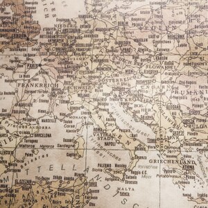 Newest German World Map 2024, Modern World in German Language, Ancient ...