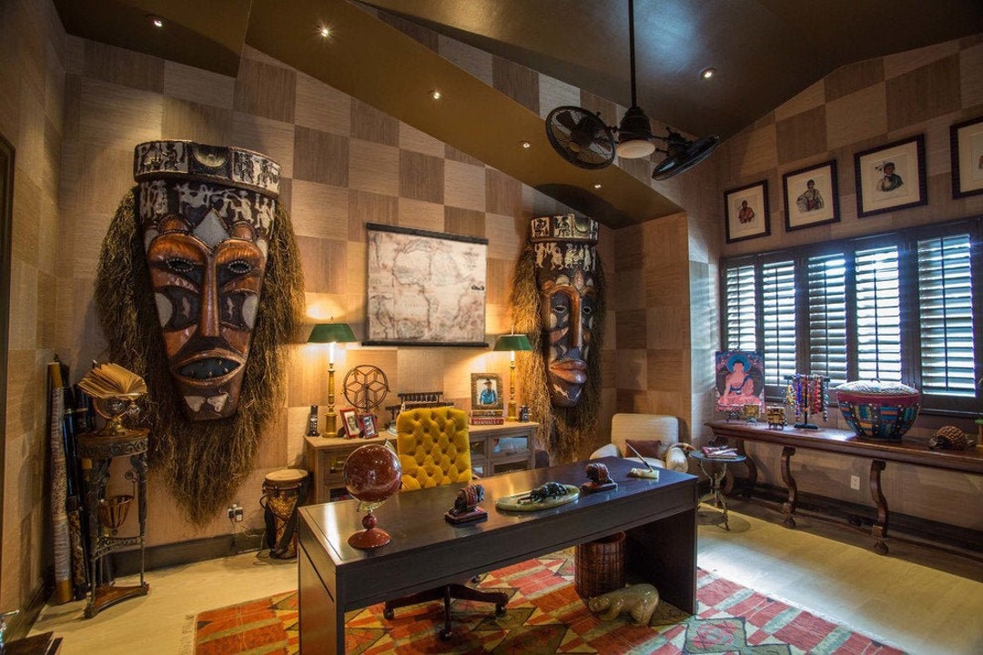 African Wall Art for African Themed Home and African Home - Etsy