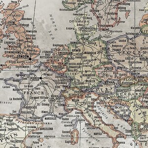 Classy, Fine Cherry Modern Map, 62"x39", Map of the World, Ancient ...