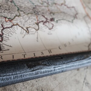 UK Old Map 1794, Great Britain and England With Ireland on Canvas - Etsy