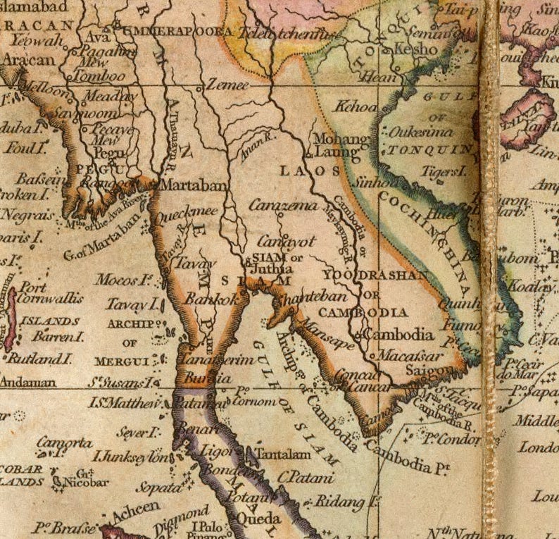 Exclusive World Map 1819 Stunning Wall Decoration Historical - Etsy ...