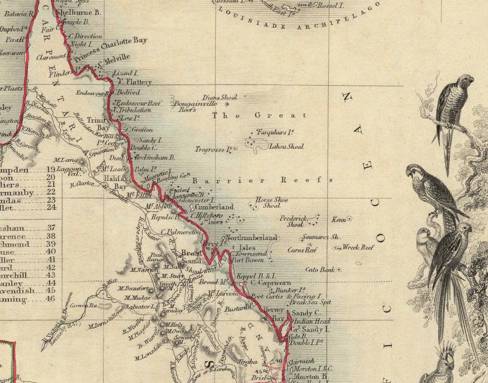 Giant Old Map of Australia With Readable Details and Antique | Etsy