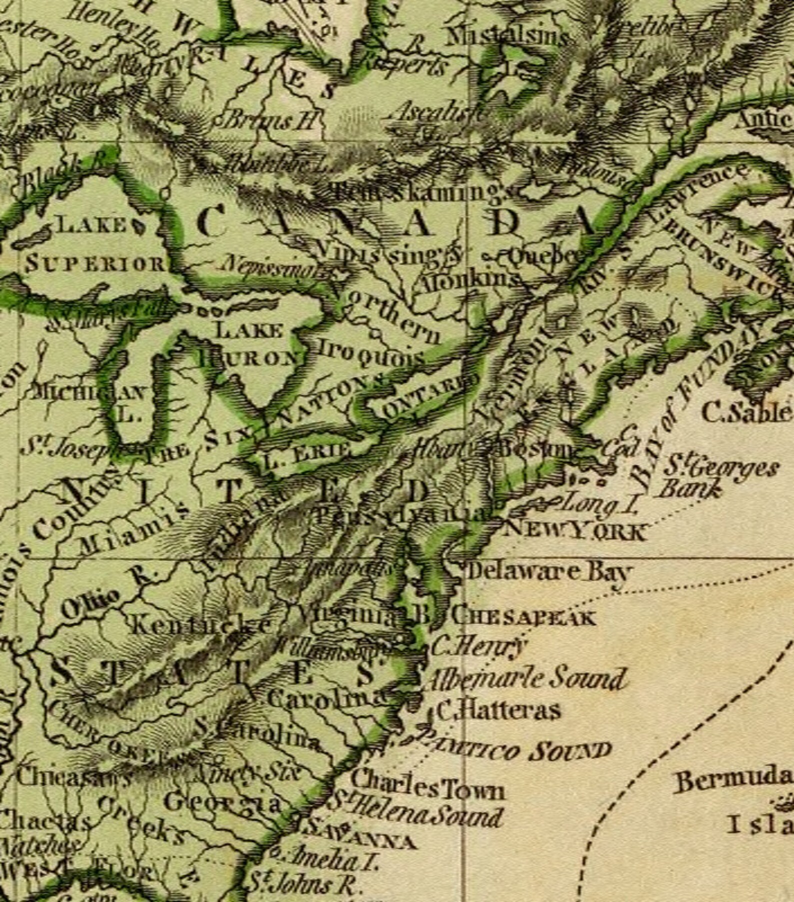 Mid Century Modern Style Art Vintage World Map and Walnut | Etsy