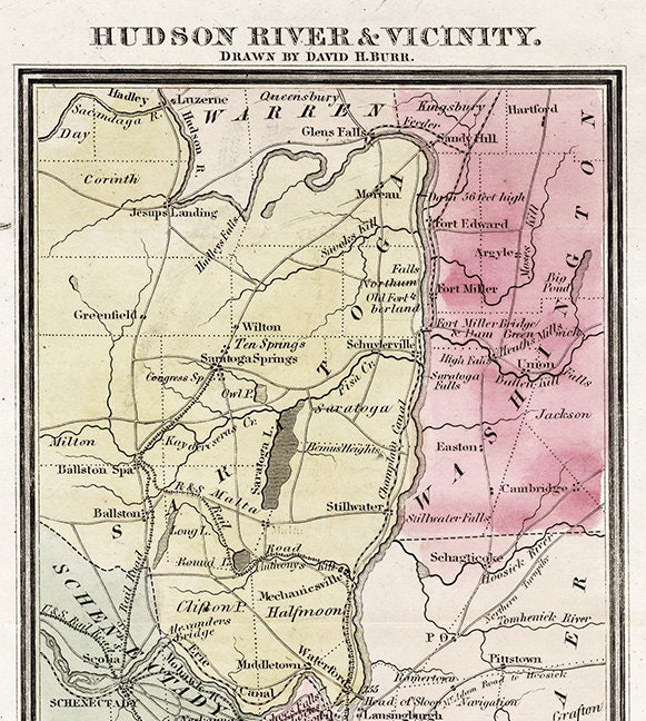 Full Hudson River Map