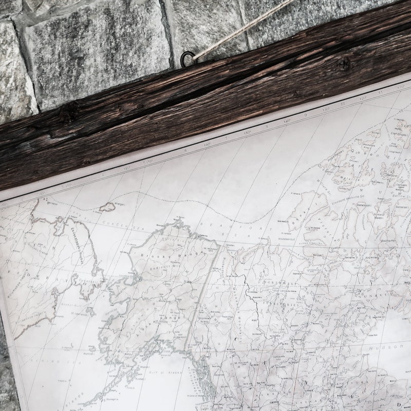 decorative world map