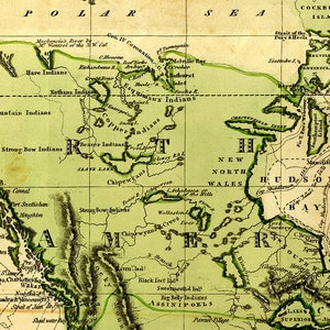 Mid Century Modern Style Art, Vintage World Map and Walnut Idea for ...