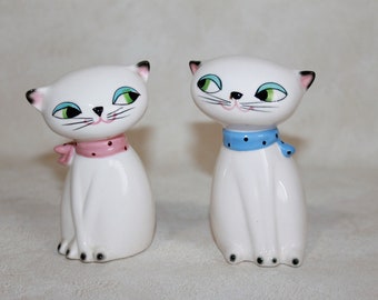 Holt Howard Cozy Kittens Siamese Cat Salt and Pepper Shakers - Etsy