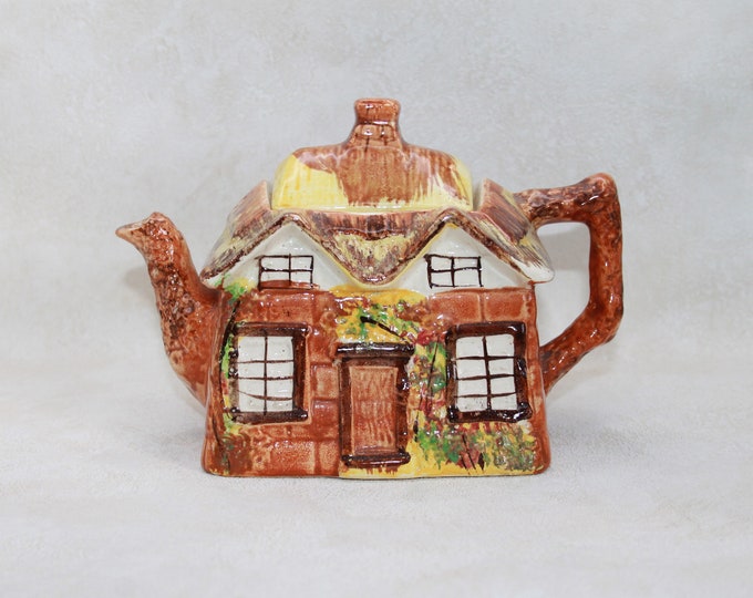 Ye Olde Cottage Teapot - Price Bros Cottage Ware Tea Pot - Vintage ...