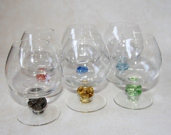 Collectible Plates Six small brandy glasses Collectibles etna.com.pe
