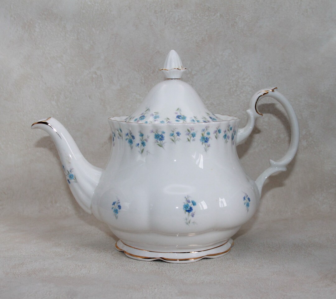 Royal Albert MEMORY LANE Bone China Teapot - Etsy