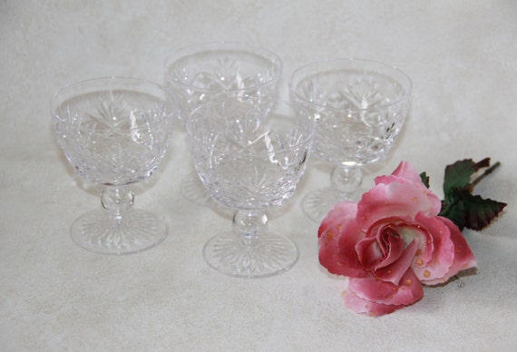 Vintage Stuart LUDLOW Crystal Stemware Three Ounce Liquor - Etsy