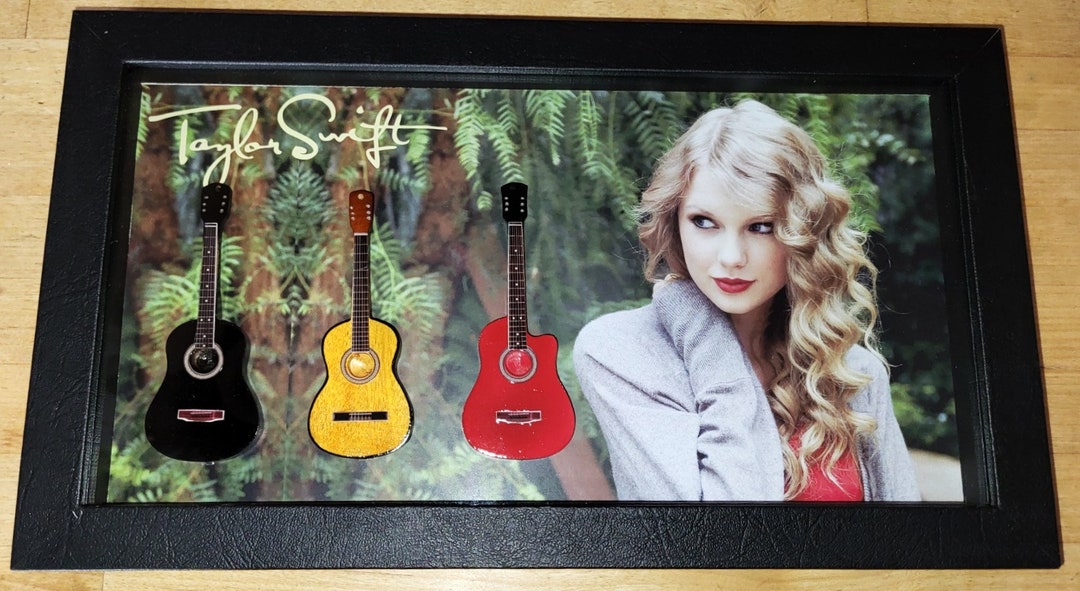 Taylor Swift Guitar Shadow Box Diorama - New and Factory Sealed - Etsy