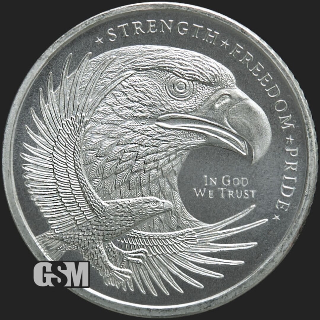 1/10 Oz. American Eagle Stars & Strips Round .999 Fine Silver Bullion ...