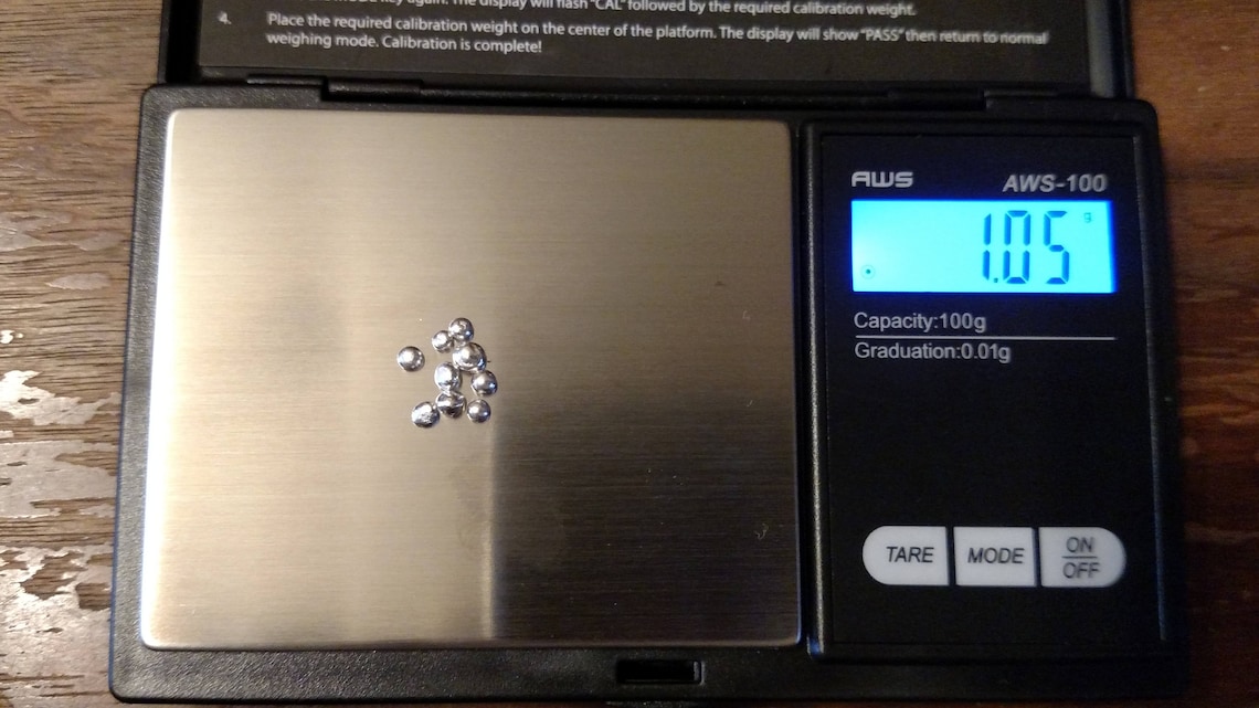 1 Gram .9999 Pure Silver Shot / Grain Bullion Lowest Cost | Etsy
