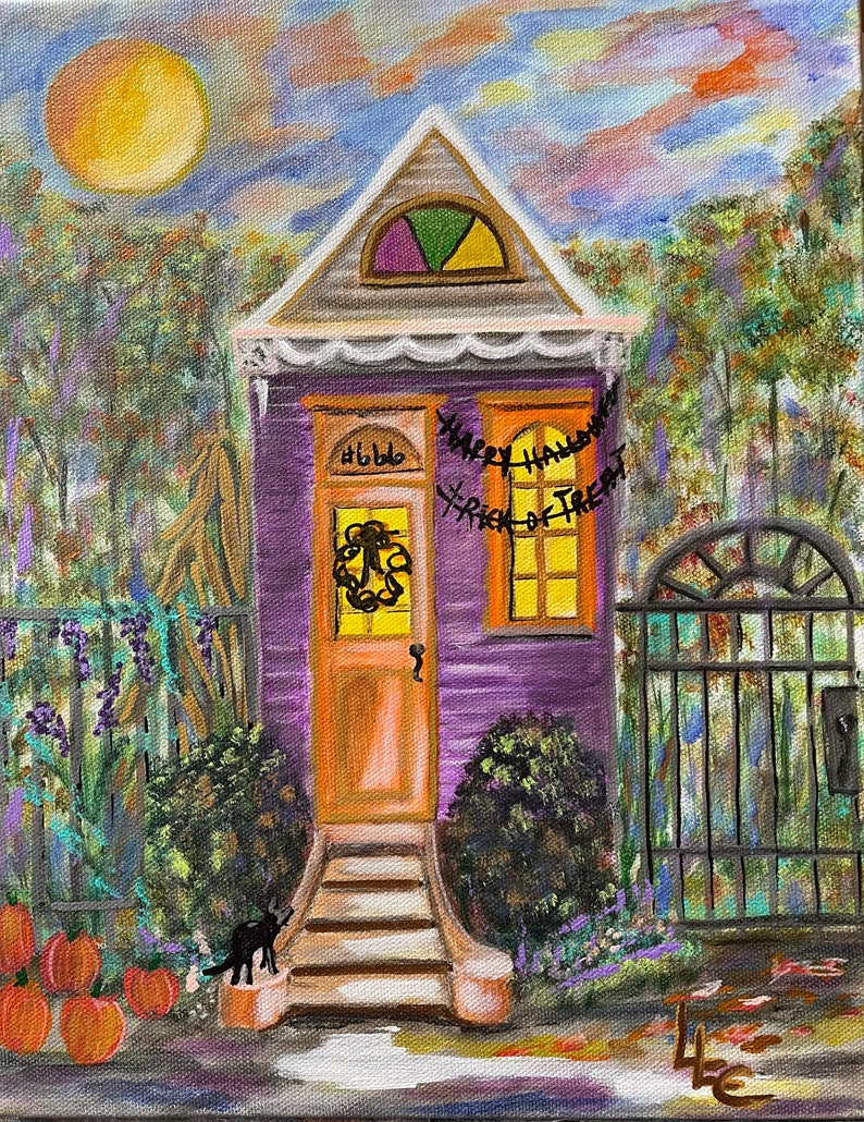 Halloween House 666 - Etsy