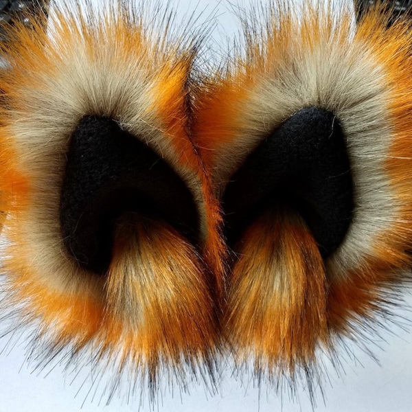 Black Fox Ears - Etsy