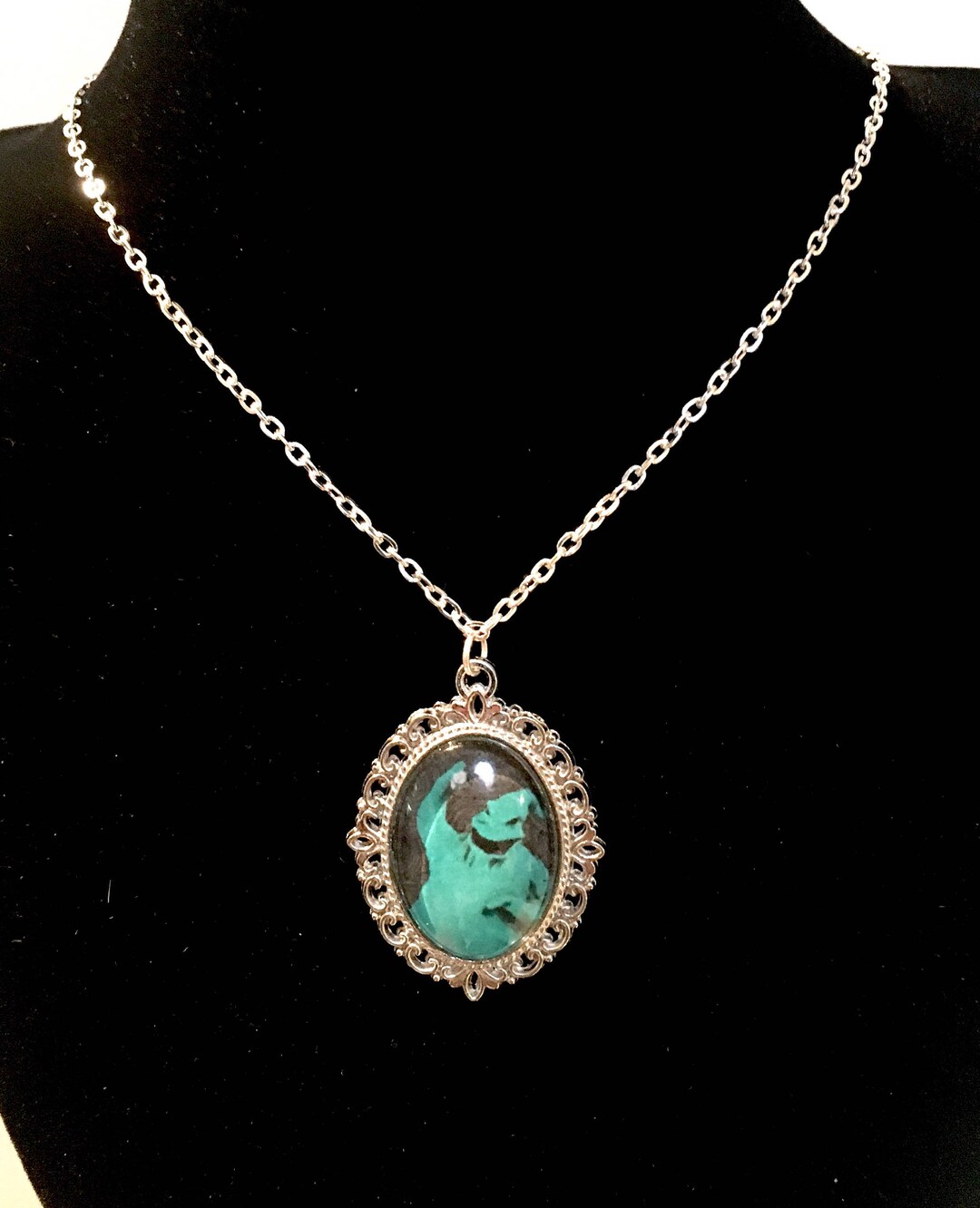 Oogie Boogie Photo Pendant Necklace Nightmare Before Christmas - Etsy