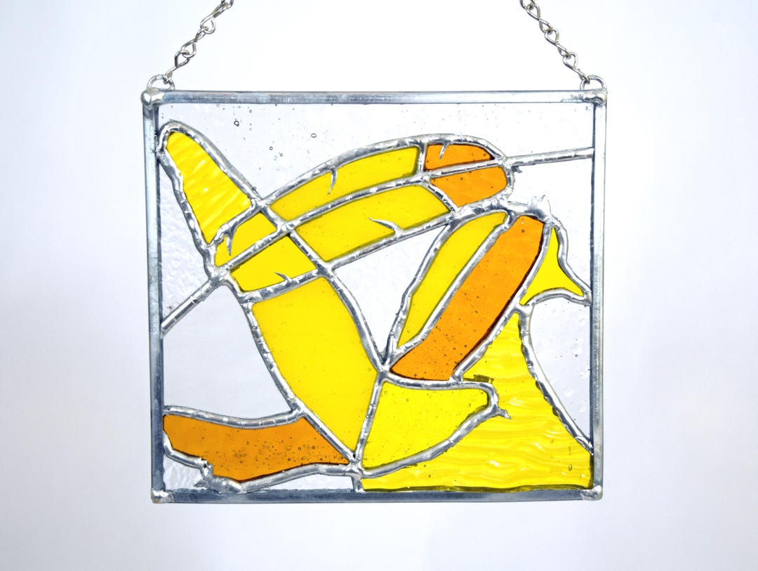 Bird Cubed - Stained Glass |abstract| Cubism | Feather | Wing | Flight ...