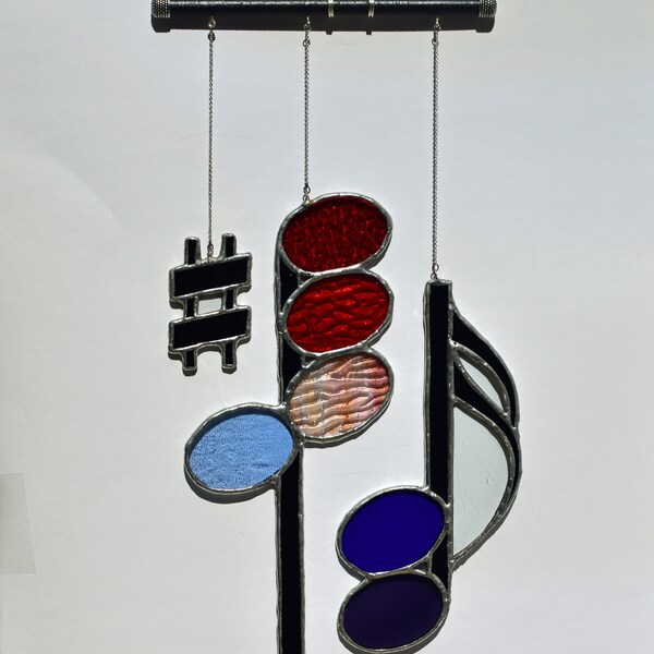 Stained Glass Musical Note - Etsy