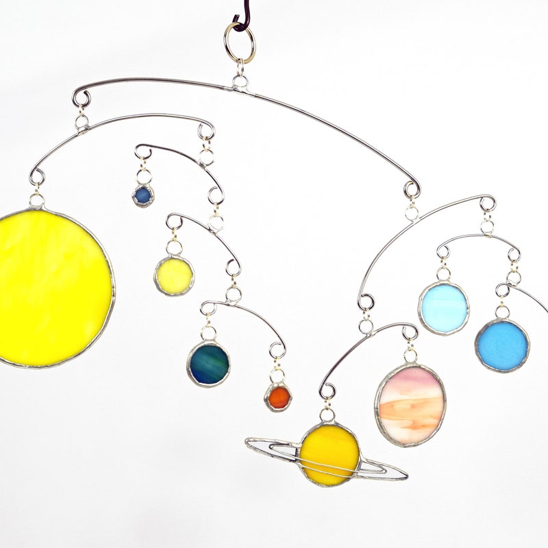 Stained Glass Mobile - Etsy
