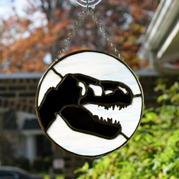 Stained Glass Dino Pattern - Etsy