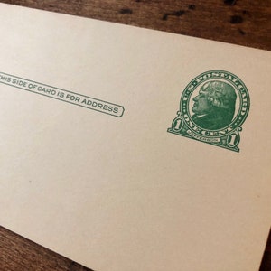 Vintage One Cent Postcards Set of 2 - Etsy