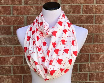 Valentines day scarf | Etsy