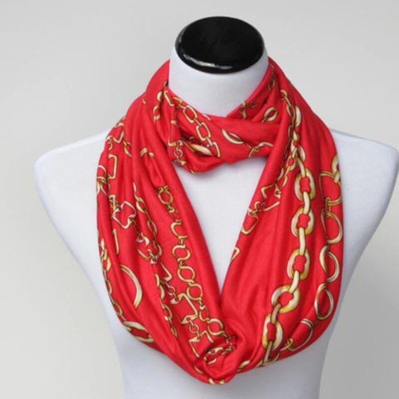 Knit Chain Scarf - Etsy