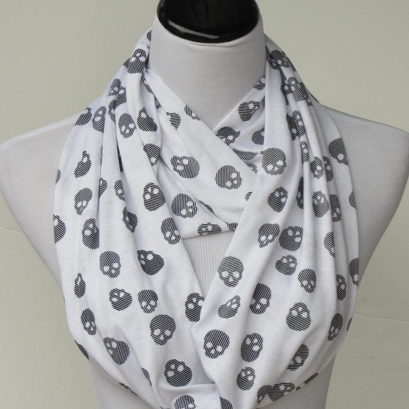 Skull Scarf - Etsy