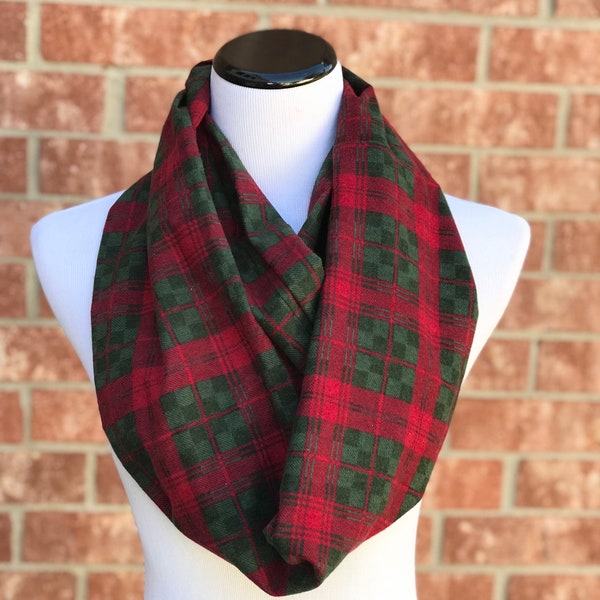 Plaid Flannel Scarf - Etsy