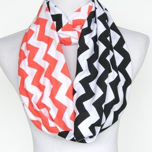 Cincinnati Bengals Tennessee Orange Tangerine Black Chevron Infinity ...