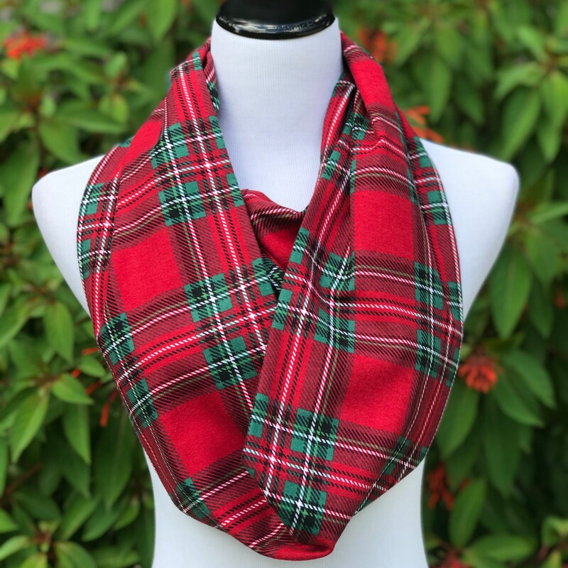 Plaid Scarf - Etsy
